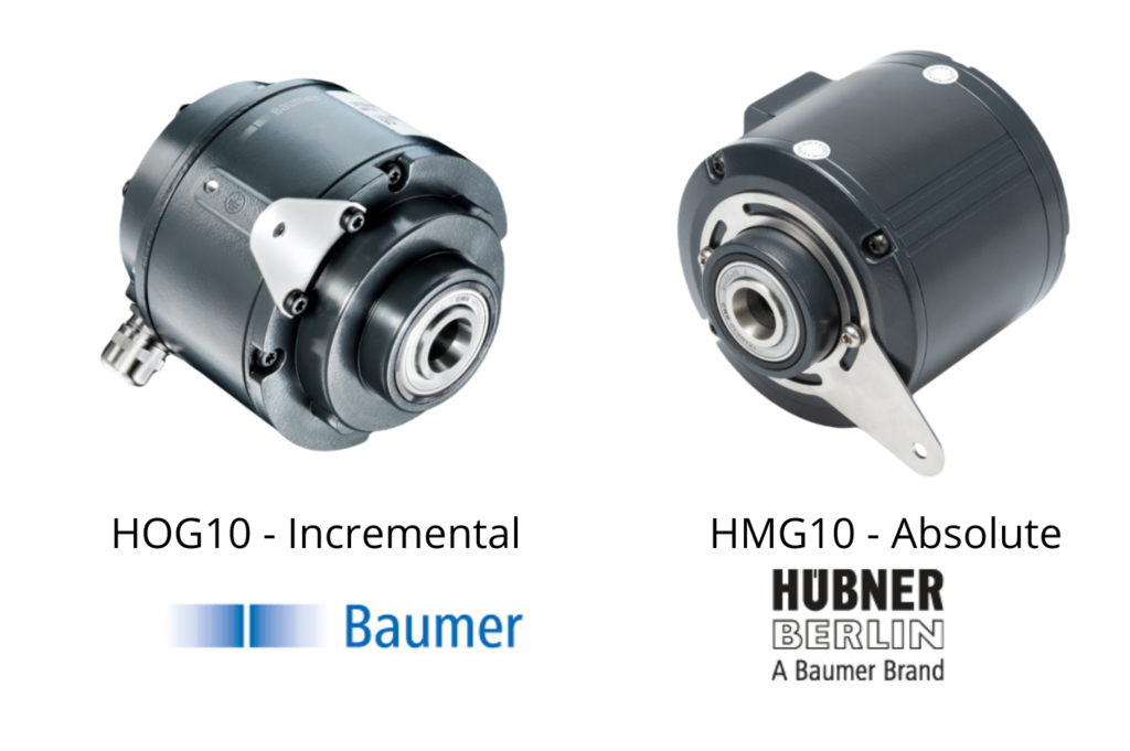 Difference between absolute encoders & incremental encoders